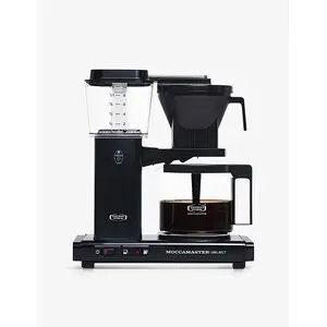 MOCCAMASTER Kbg Select Filter Stainless-steel Coffee Machine - Black