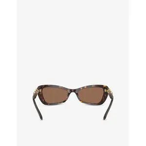 SWAROVSKI Sk6033 Irregular-frame Sunglasses - Brown