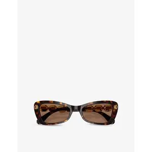 SWAROVSKI Sk6033 Irregular-frame Sunglasses - Brown