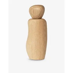 FERM LIVING Pebble Wooden Seasoning Grinder 18.8cm Oak