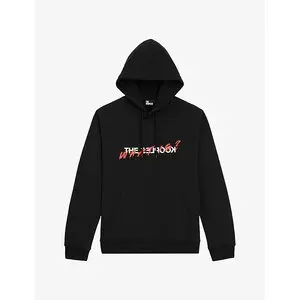 The Kooples Logo-print Cotton-jersey Hoodie