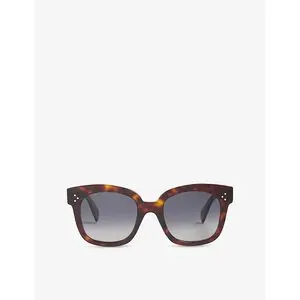 Celine Square Frame Sunglasses - Brown