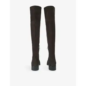 Kurt Geiger Tisha Suede Knee-high Flat Boots