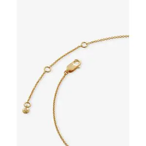 Monica Vinader Initial N 18ct Vermeil Necklace