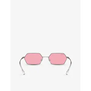 Ray-ban Irregular Frame Metal Sunglasses