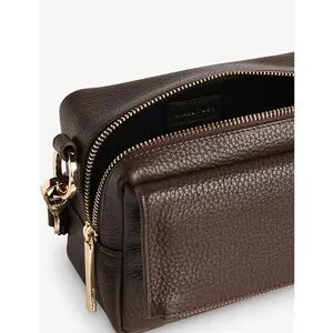Whistles Bibi Pebbled-leather Cross-body Bag - Brown