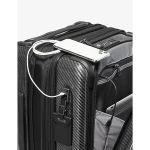 Tumi International Expandable Four-wheel Hardshell Carry-on Suitcase 55cm