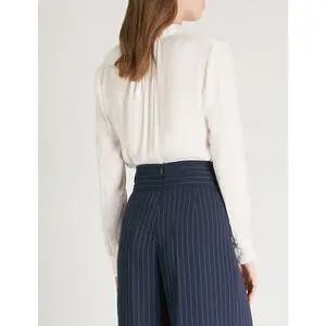 Zadig&Voltaire Satin Top - Blanc