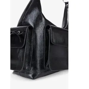 The Kooples Amelia Xl Leather Shoulder Bag