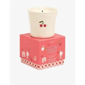 PADDYWAX Smoked Cherry Ceramic Scented Wax Candle 226g - One-color