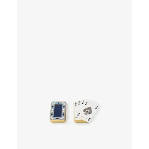 Smythson Single Play Leather Playing Card Case