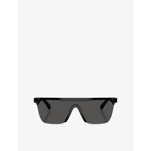 Burberry Pillow-frame Nylon Sunglasses - Black