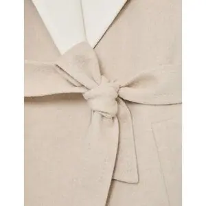 REISS Contrast-lapel Wool Coat
