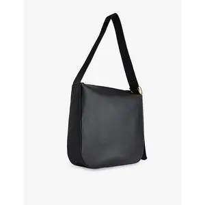 AMANU The Zambia Suede Tote Bag - Black