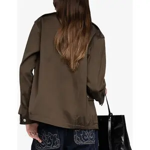 Zadig&Voltaire Military Cotton Jacket