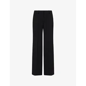 Theory Fluid Flared-leg Woven Trousers