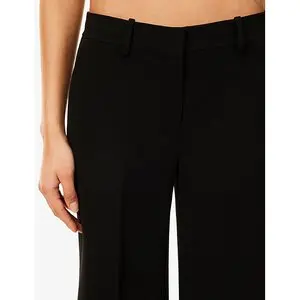 Theory Fluid Flared-leg Woven Trousers