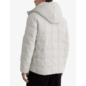 REISS Quilted Puffer Jacket - Stone
