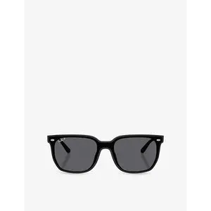 Ray-ban Square Nylon Sunglasses - Black
