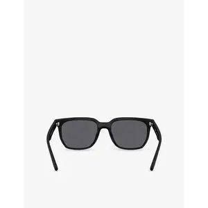 Ray-ban Square Nylon Sunglasses - Black