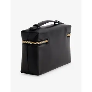 Victoria Beckham Vanity Crossbody Leather Bag - Black
