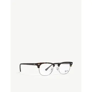 Ray-ban Clubmaster Rectangle-frame Glasses