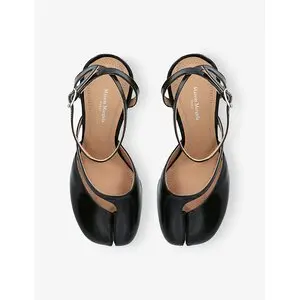 MAISON MARGIELA Tabi Split-toe Heeled Leather Courts