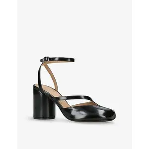 MAISON MARGIELA Tabi Split-toe Heeled Leather Courts