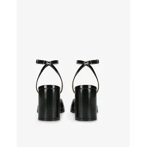 MAISON MARGIELA Tabi Split-toe Heeled Leather Courts