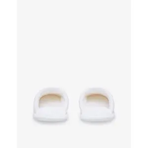 THE WHITE COMPANY Waffle Cotton-blend Slippers