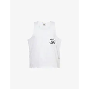 GALLERY DEPT. Sleeveless Cotton-poplin Top