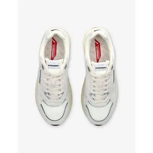 AUTRY Hyperway Suede And Mesh Trainers - White/oth