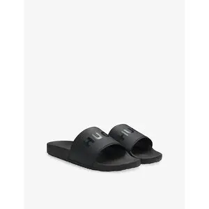 Hugo Branded Woven Sliders