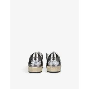 GOLDEN GOOSE Ball Star Leather Trainers - Grey/m.cmb