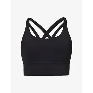Lululemon Energy Cross-over Back Stretch-jersey Bra