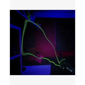 THE TECH BAR Uv Glow-in-the-dark String Shot Cord Lasso Game