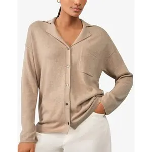 THE WHITE COMPANY Wool And Cashmere-blend Shirt