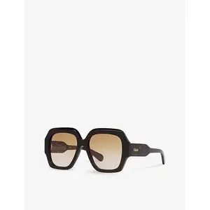 Chloé Ch0154s Square-frame Sunglasses