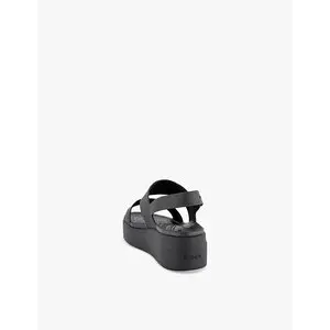 CROCS Brooklyn Double-strap Low-wedge Sandals