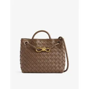 Bottega Veneta Small Andiamo Leather Top-handle Bag - Pinecone-m B-pinec