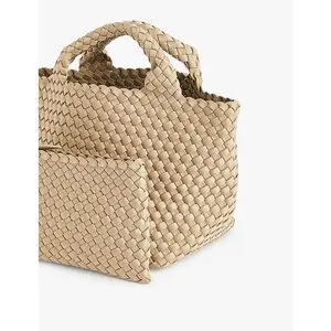 NAGHEDI St. Barths Mini Woven Tote Bag