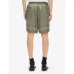 The Kooples Bandana-print Drawstring Waist Woven Shorts