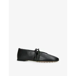 Bottega Veneta Leather Ballerinas