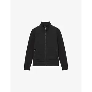 REISS Asher Funnel-neck Jacket
