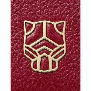 Cartier Panthère Graphique De Leather Card Holder - Red