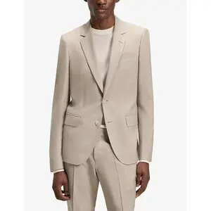 BOSS Beckham X Slim-fit Single-breasted Wool Suit