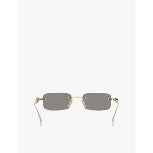 Gucci Gg1808s Rectangle Sunglasses