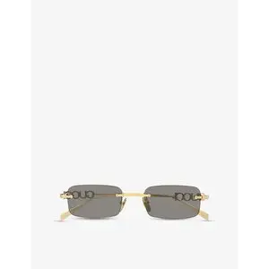 Gucci Gg1808s Rectangle Sunglasses