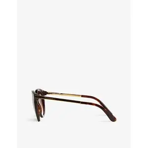 Dolce & Gabbana Dg4268 Round-frame Tortoiseshell Acetate Sunglasses