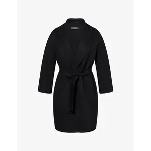 Max Mara Belted Virgin Wool Coat